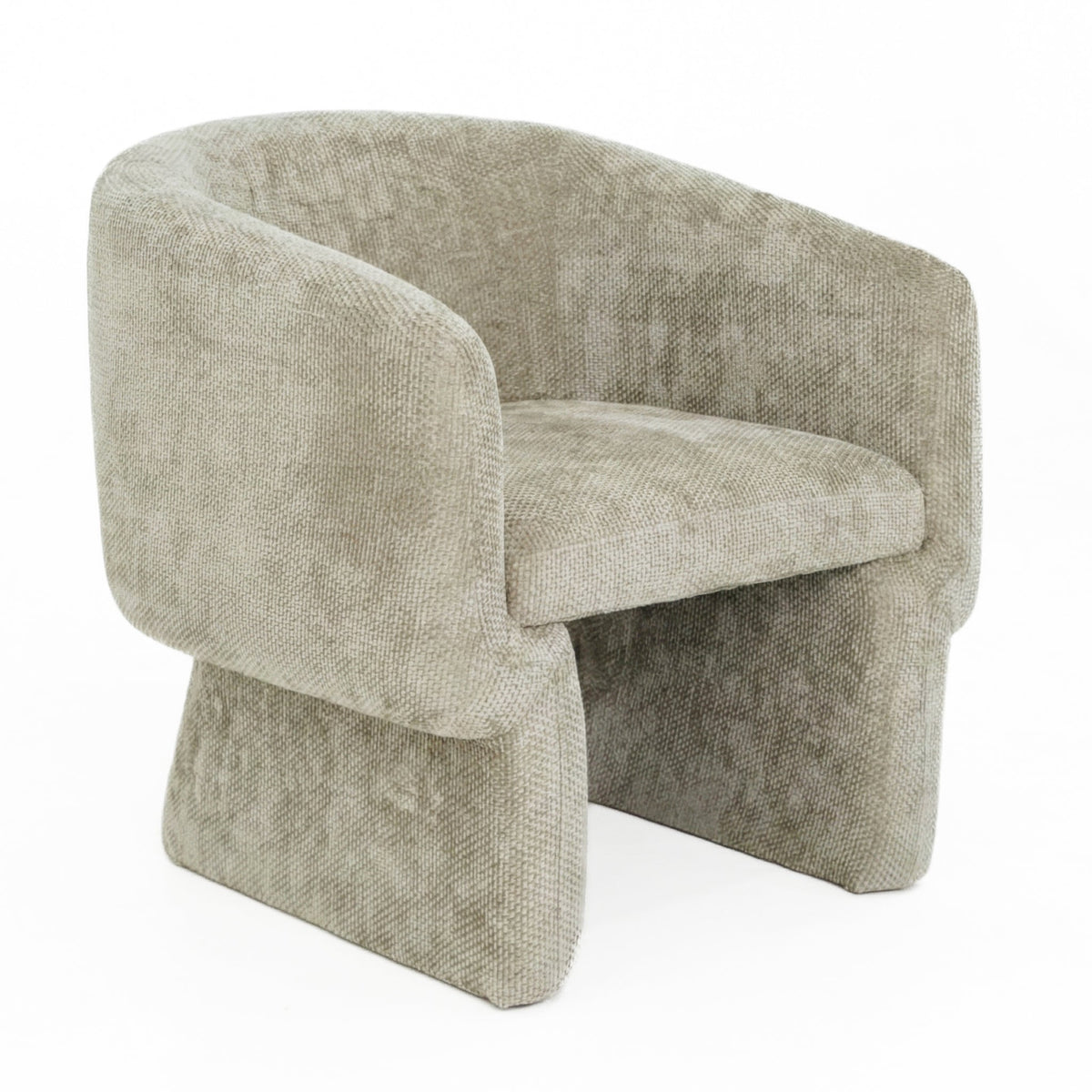 Wichita Light Brown Chenille Lounge Chair | Ashcroft Furniture ...